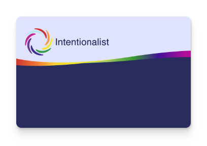 Intentionalist Card - Intentionalist